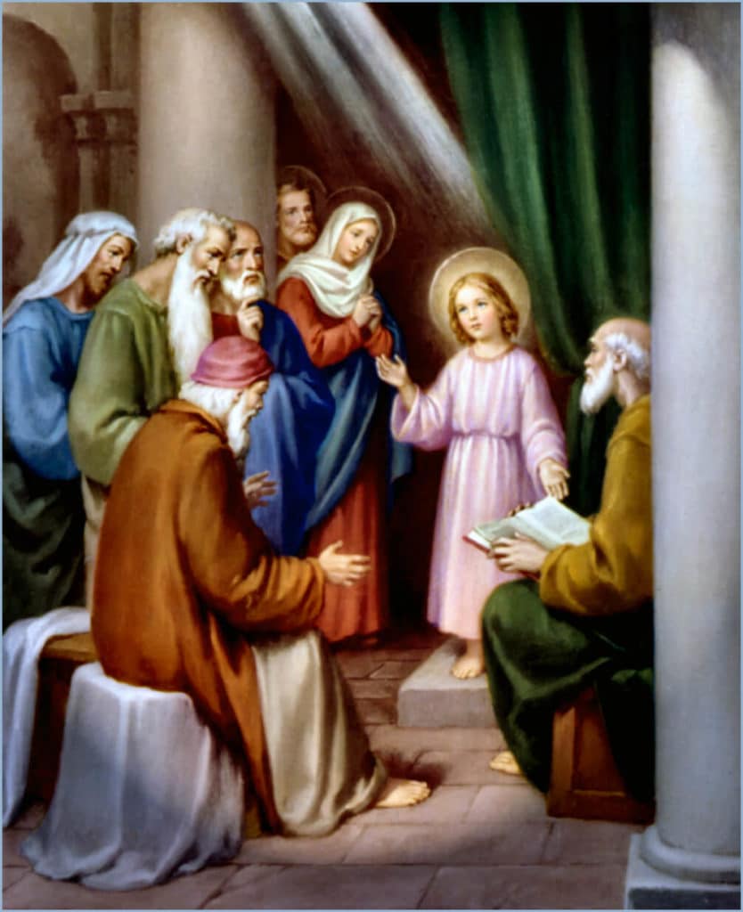 SANTO ROSARIO DEL DÍA LUNES O LOS MISTERIOS GOZOSOS