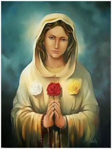 ROSA MÍSTICA: ADVOCACIÓN, ORACIÓN, Y ROSARIO