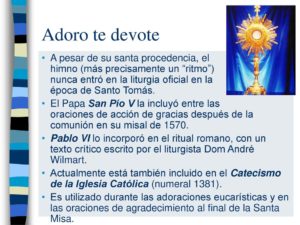 Oraciones Para Despues De Comulgar Y Accion De Gracia